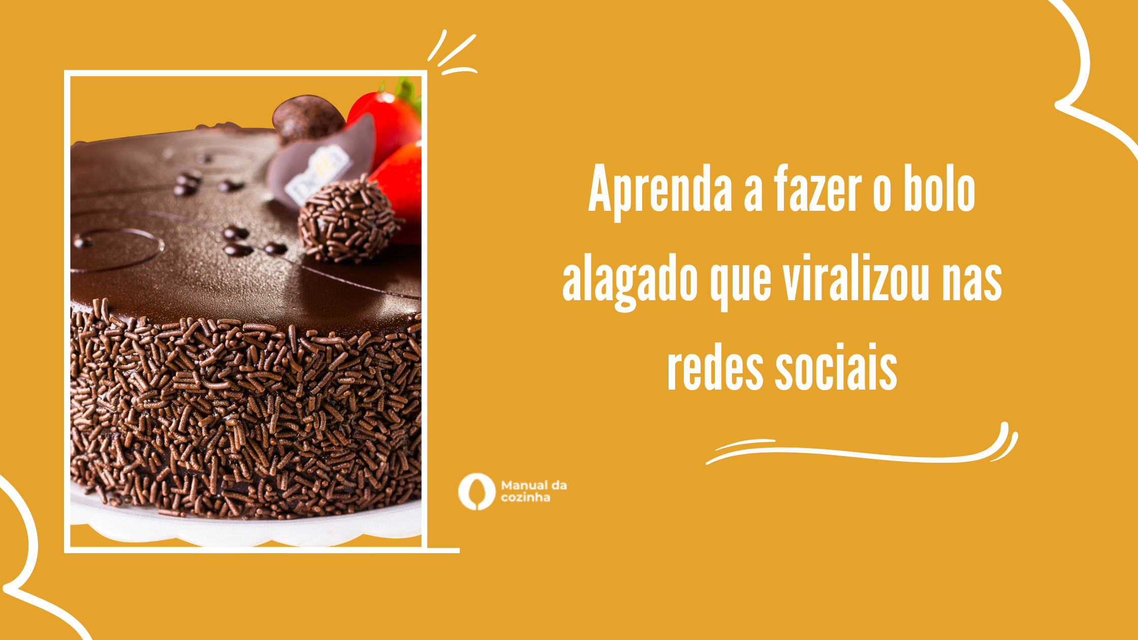 Bolo Alagado: aprenda a receita que viralizou nas redes sociais