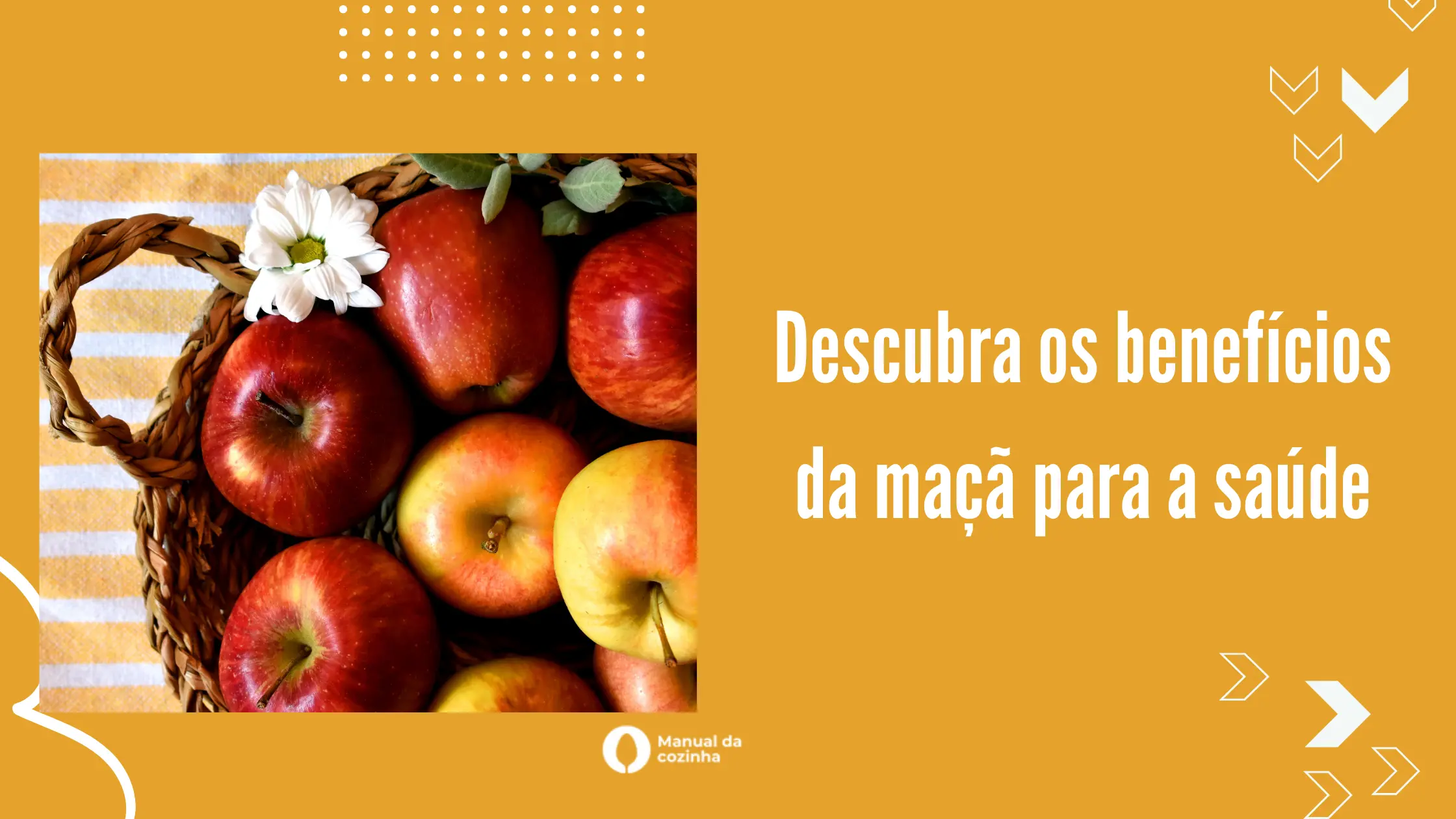 Descubra os benefícios da maçã para a saúde